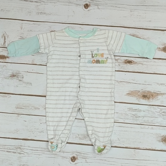 BabiesRUs | One Pieces | Babies R Us Striped I Love Mommy Onesie | Poshmark